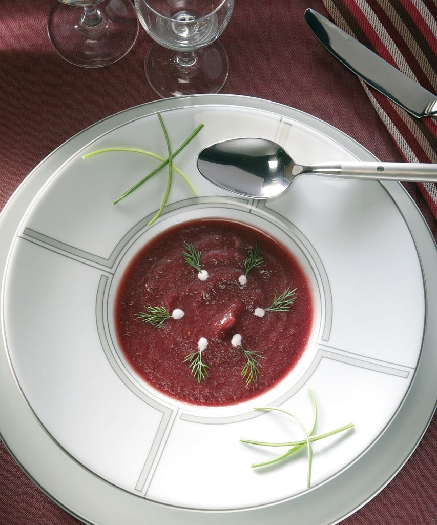 Soupe de betterave rouge - Cuisinez les Hauts de France